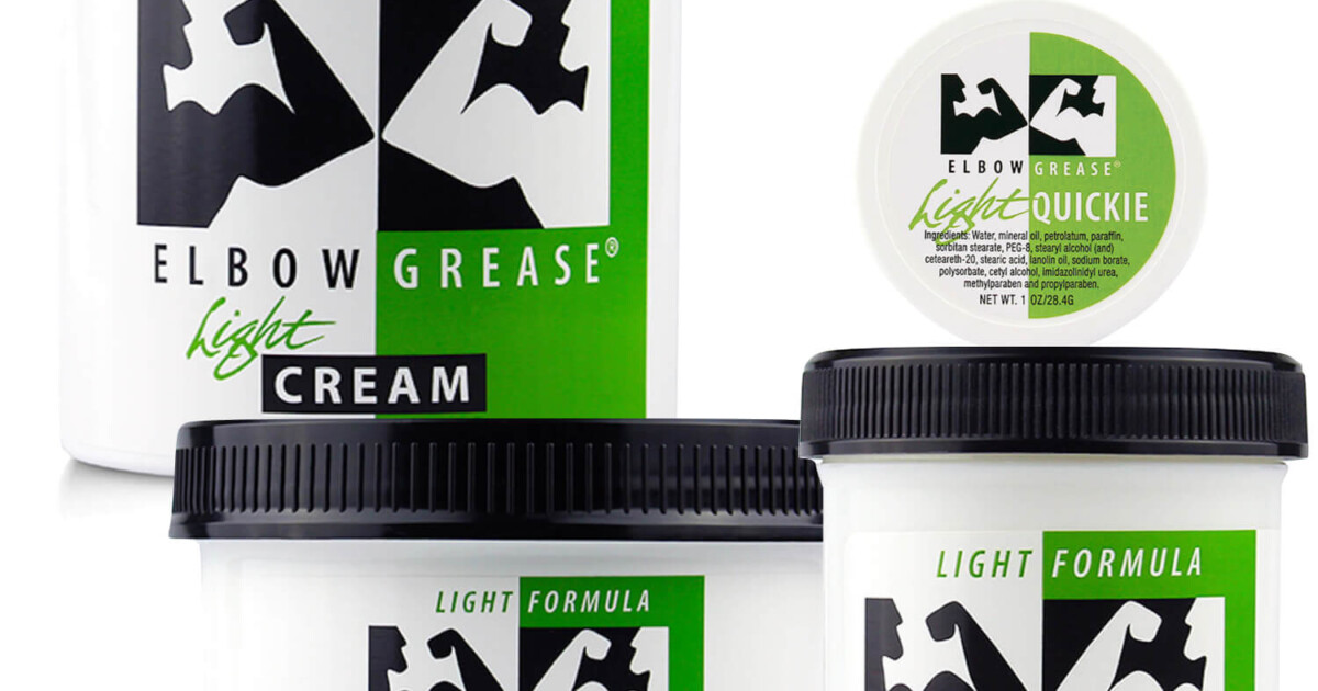 ELBOW GREASE LIGHT CREAM LUBRICANTE – Love And Toys